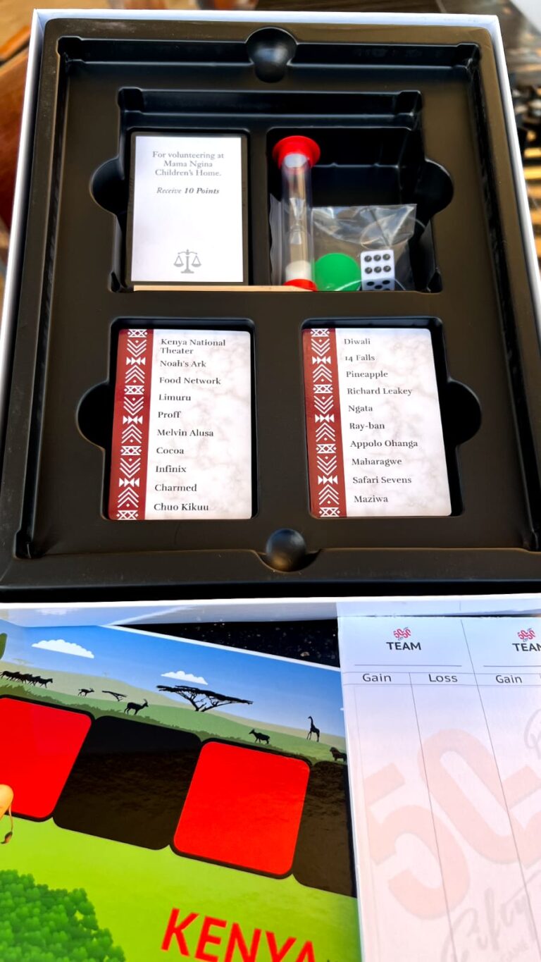 Kenya @50 Board Game: Safari Edition - Scartek