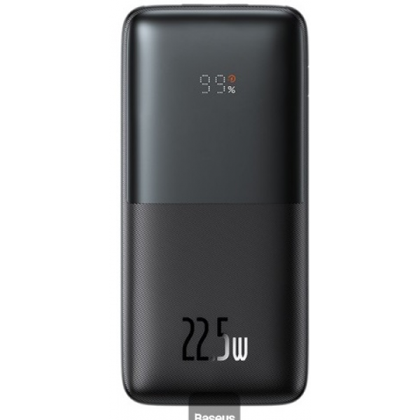 Baseus Bipow Pro Digital Display Fast Charge Power Bank 10000mAh 22.5W Black - Scartek