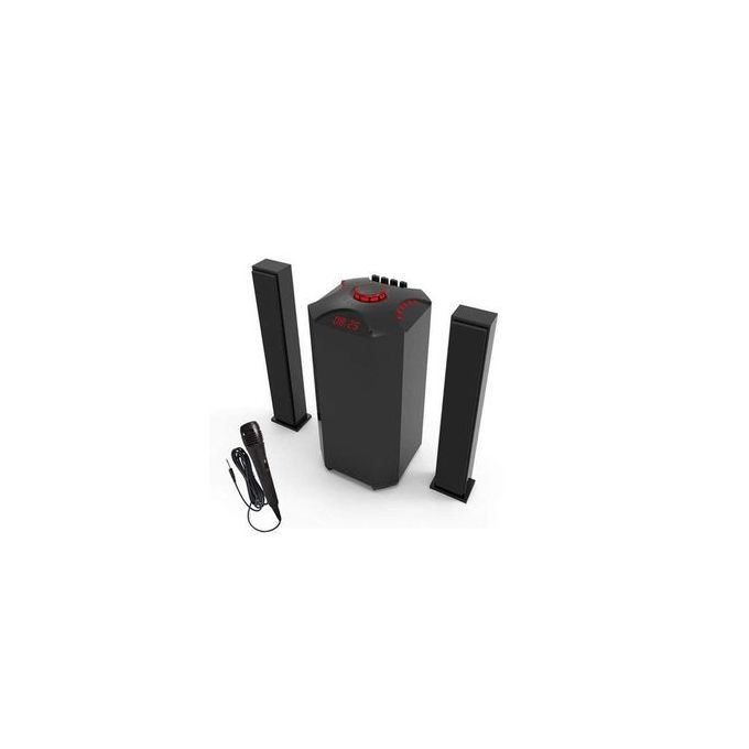 JTC-801 PRO 2.1CH QUALITY BLUETOOTH MULTIMEDIA SPEAKER + MICROPHONE ...